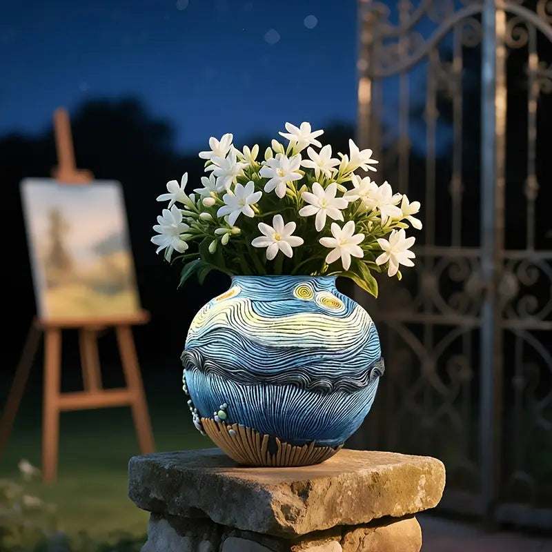 Starry Bloom™ – Van Gogh Vase | Lily & Eden