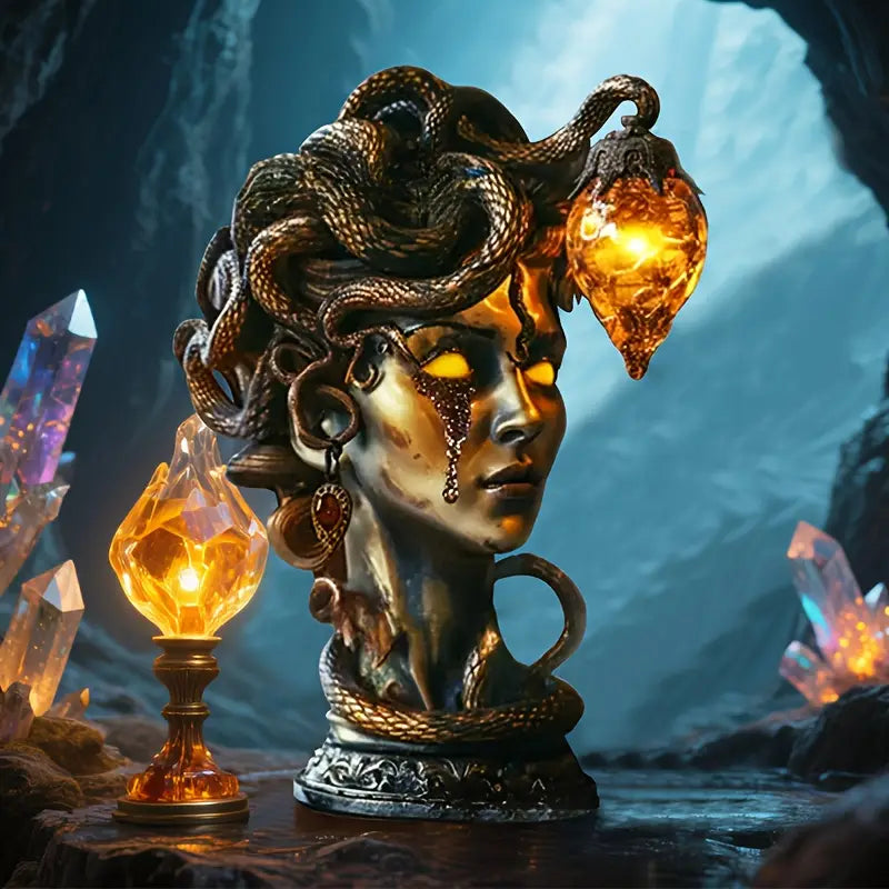 Oracle of Medusa™ – Enchanted Night Lamp | Lily & Eden