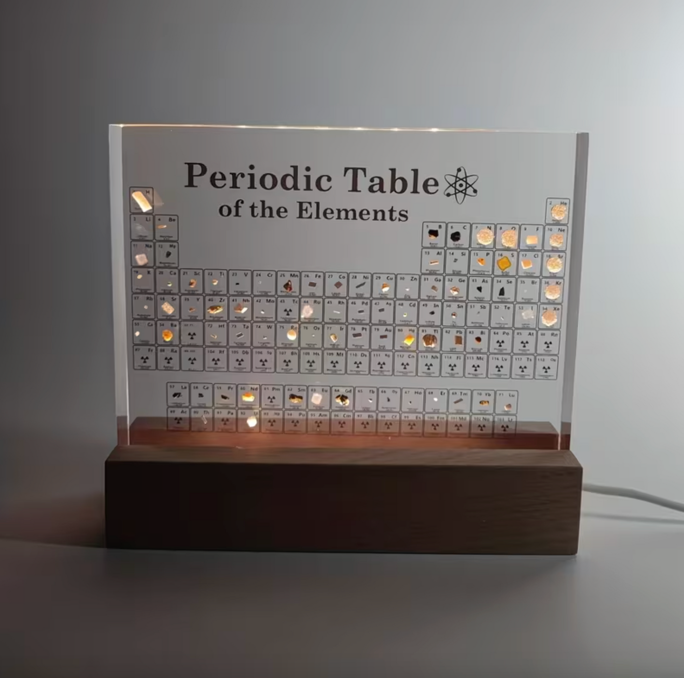 ElementaGlow™ – Real Elements Table Lamp | Lily & Eden