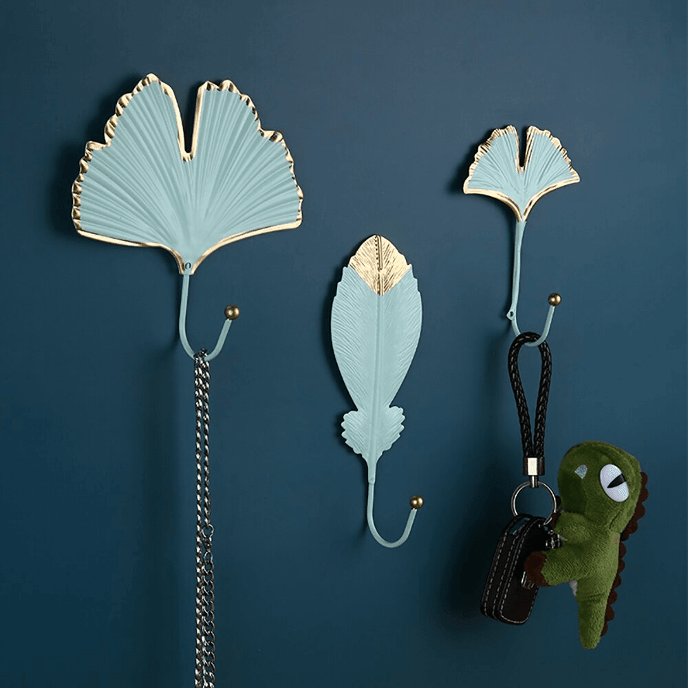 Nature's Foliage Metal Wall Hooks – Lily & Eden