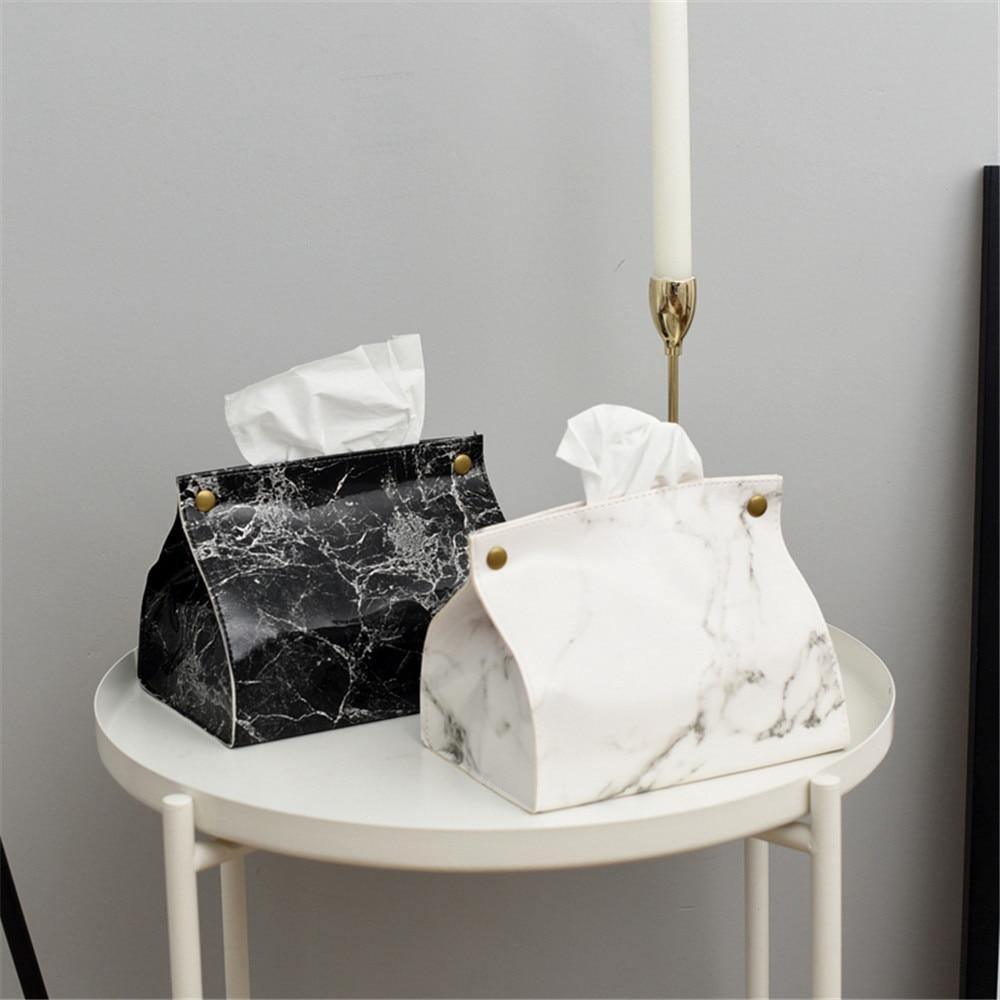 Marble tissue box cover store