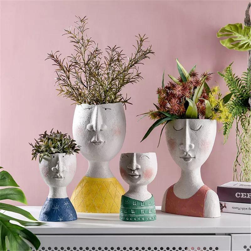 Persona Caricature Sculpture Pot – Lily & Eden